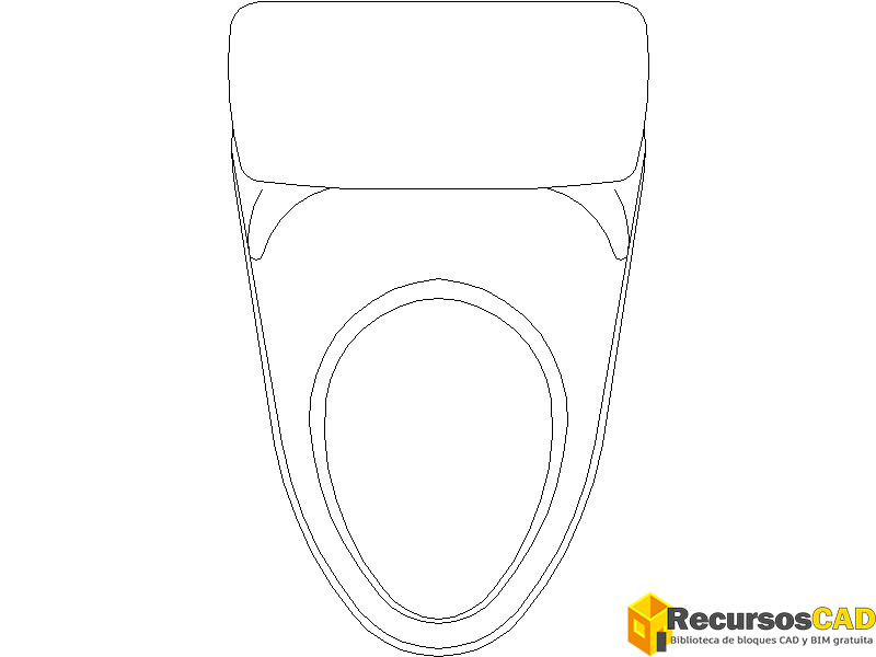 Bloques AutoCAD de Inodoros en 2D Gratis - RecursosCAD