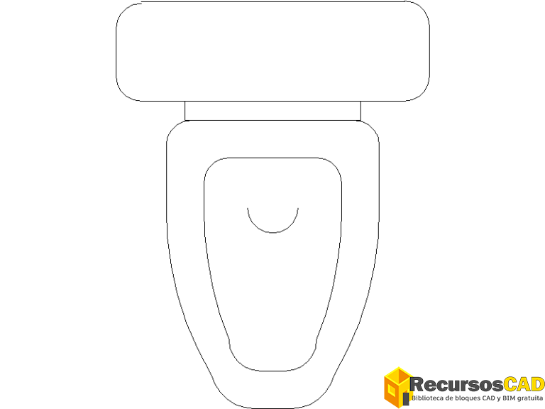 Bloques AutoCAD de Inodoros en 2D Gratis - RecursosCAD