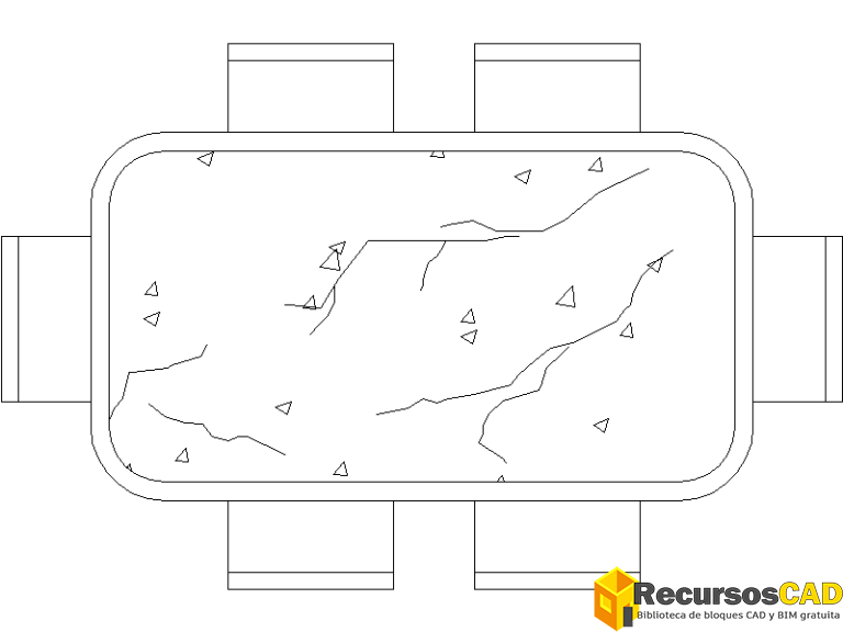 Mesas comedor - RecursosCAD