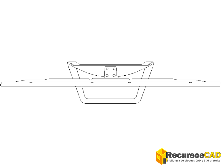 Bloques AutoCAD de Televisores en DWG Gratis - RecursosCAD