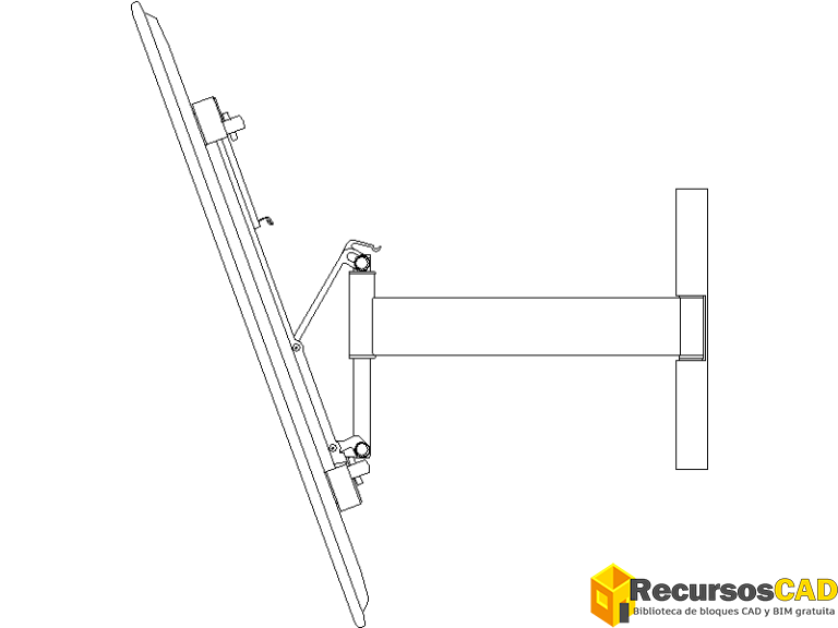 Bloques AutoCAD de Televisores en DWG Gratis - RecursosCAD