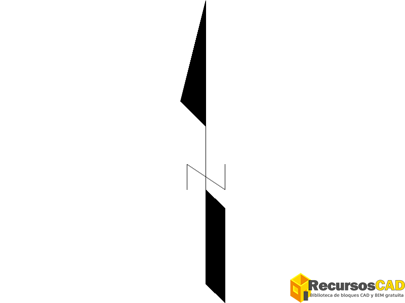 Símbolo Norte - RecursosCAD