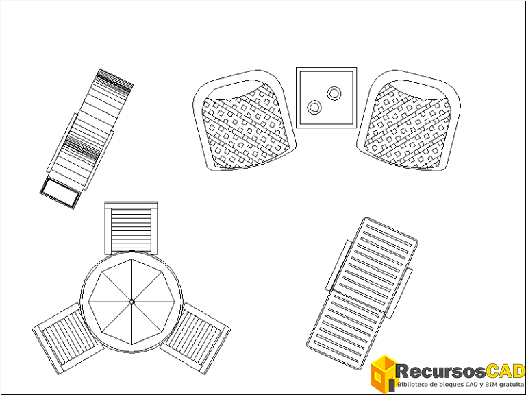 MOBILIARIOS - RecursosCAD