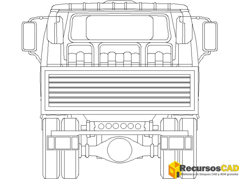 Bloques DWG AutoCAD de Transportes y Vehículos: Coches, Camiones y Más ...