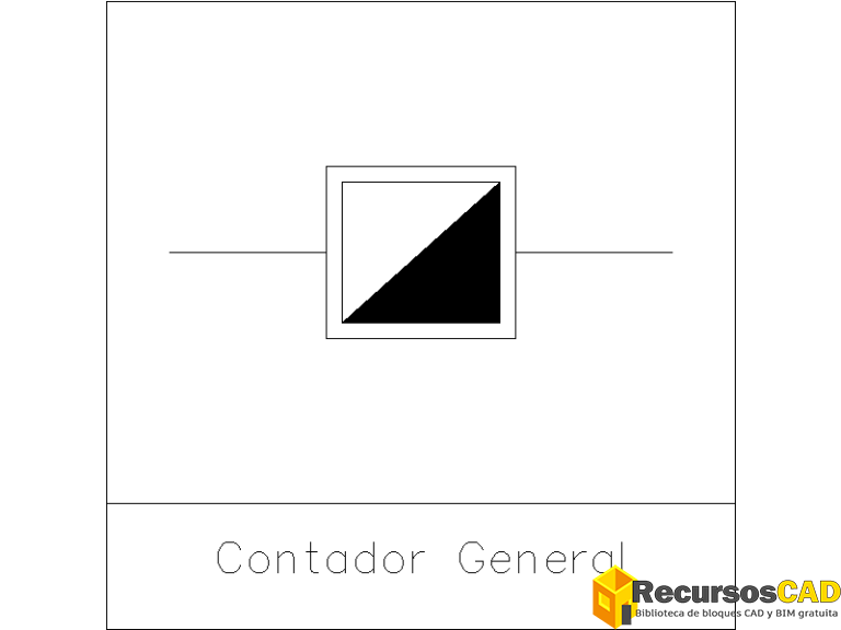 Simbología o leyendas de fontanería y calefacción - RecursosCAD