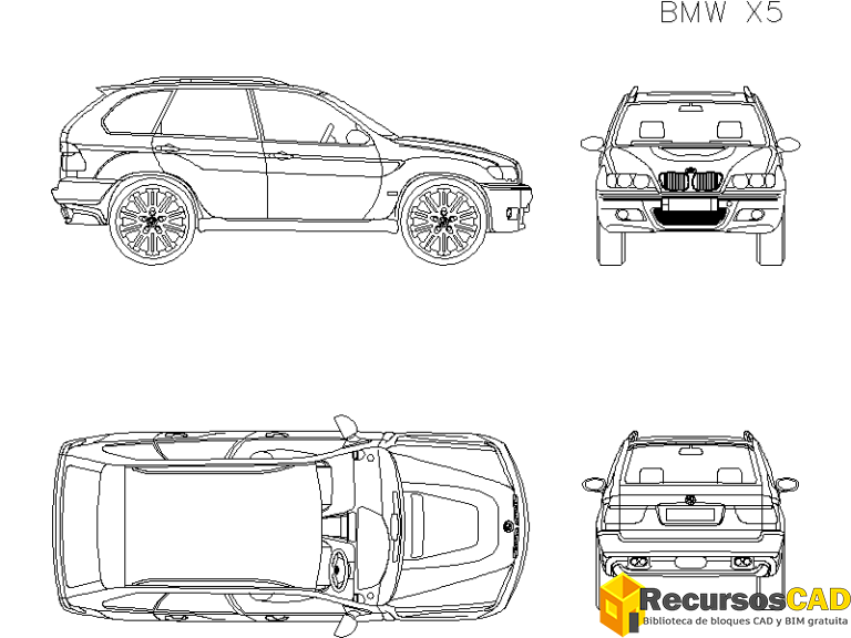 Bloques DWG AutoCAD de Transportes y Vehículos: Coches, Camiones y Más ...