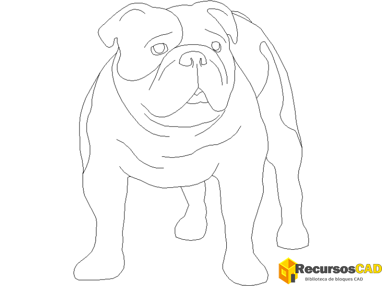 Bloques DWG de Perros en Alzado para AutoCAD 2D Gratis: Más de 25 Razas ...