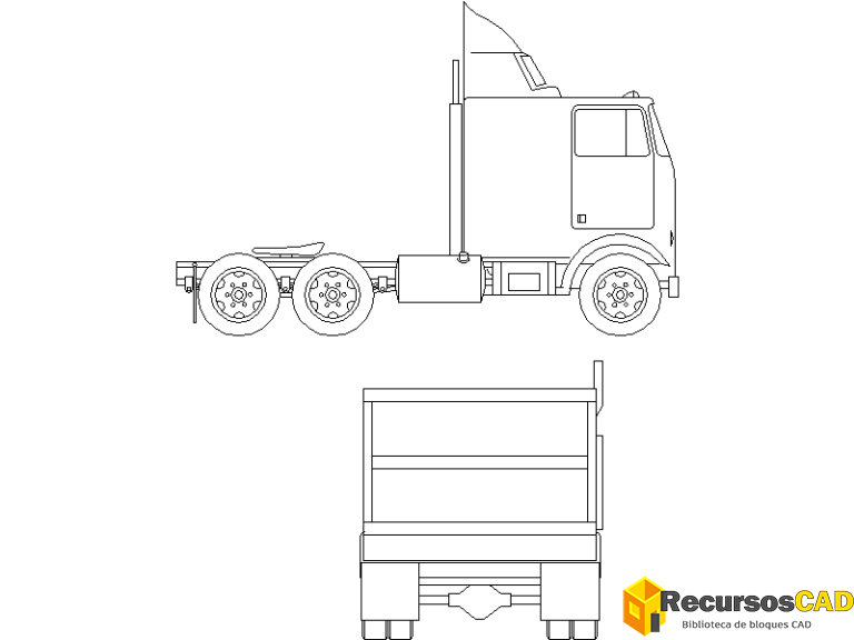 Bloques DWG AutoCAD de Transportes y Vehículos: Coches, Camiones y Más ...