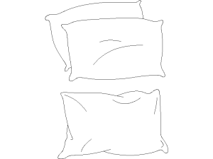 Bloques DWG de Cojines y Almohadas de Diferentes Tamaños para AutoCAD ...