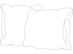 Bloques DWG de Cojines y Almohadas de Diferentes Tamaños para AutoCAD ...