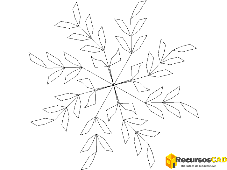 Bloques CAD descarga dwg de arbol en planta gratis