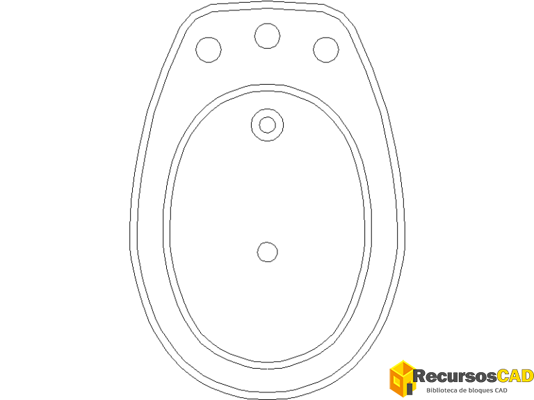 Bloques AutoCAD de Inodoros en 2D Gratis - RecursosCAD
