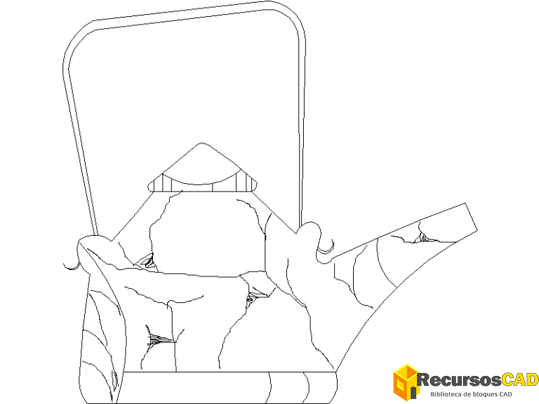 Bloques AutoCAD de lavadoras, secadoras DWG - RecursosCAD